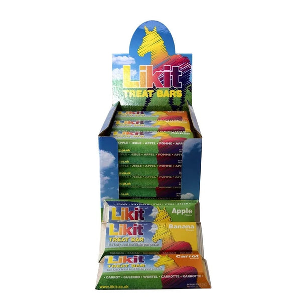 Likit Treat Bar Bulk Value Packs 24 or 4x9 Bars Mint Apple Carrot ...