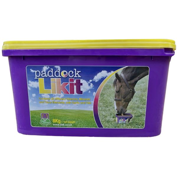 Likit Paddock Lick High-Spec Vitamins & Minerals Garlic Yeast Omega 3 ...