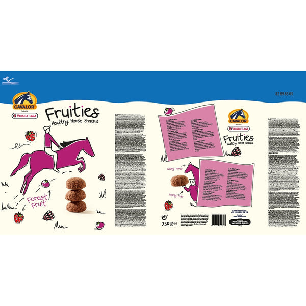 Cavalor Fruities Horse & Pony Healthy Treats Forest Fruit 750g ...