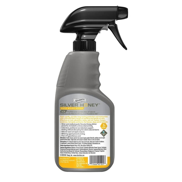 Absorbine Silver Honey Spray Gel Rapid Wound Repair Manuka Honey ...