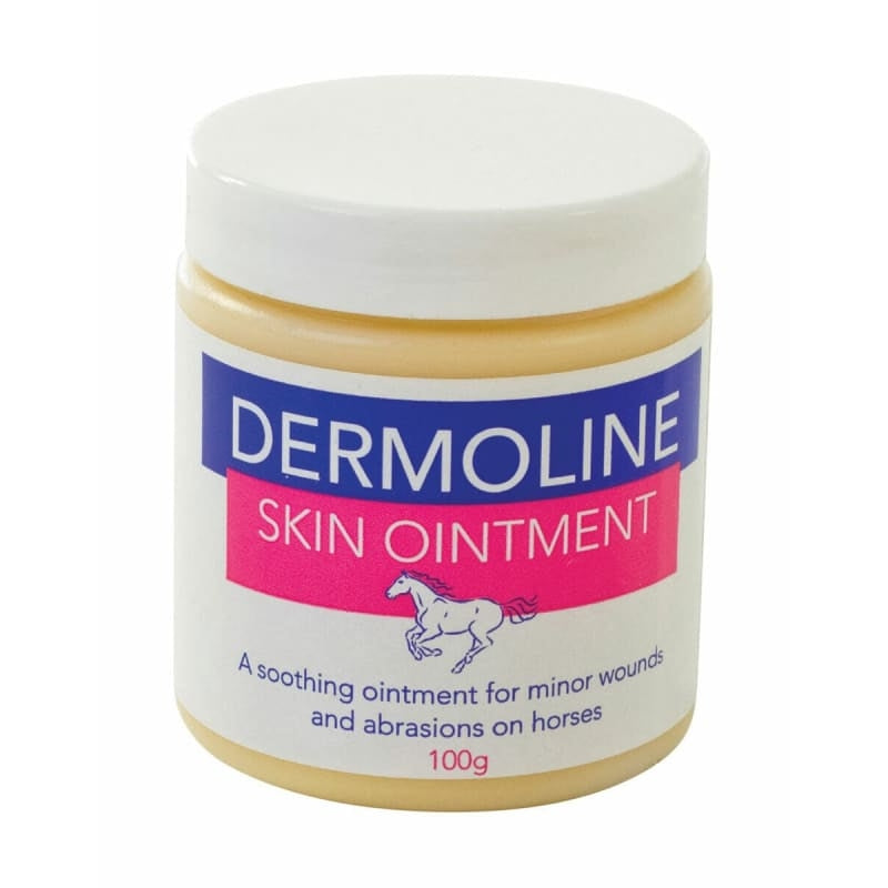 Dermoline Horse Dry Skin Ointment Soothing Cooling Calamine Sulphur ...