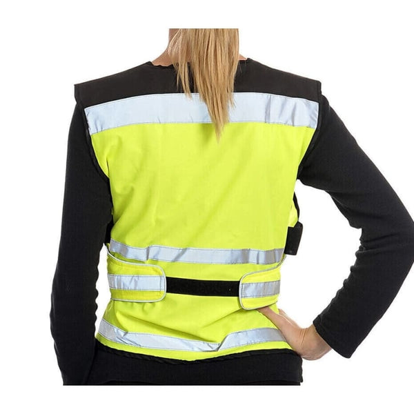 Equisafety Plain Adjustable Air Waistcoat Hi-Vis Reflective Child ...