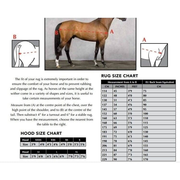 Horseware Rambo Helix Disc Front Cooler/Stable/Travel Sheet Rug - Cork ...