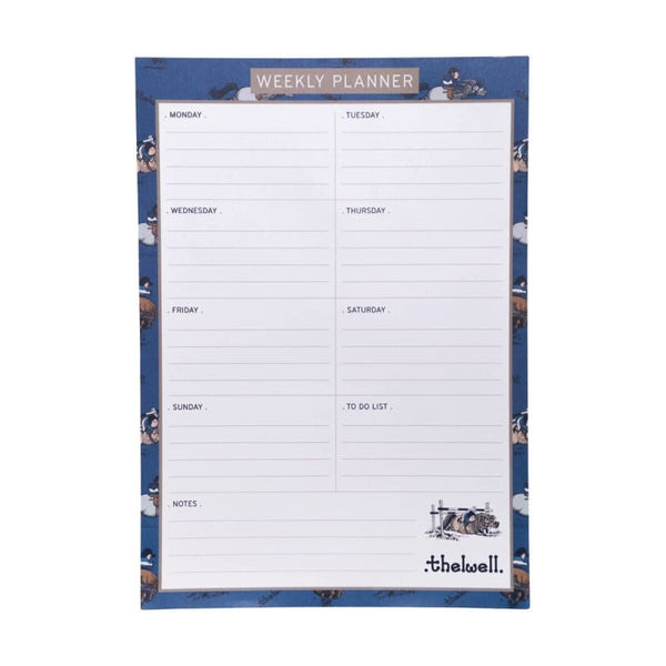 Hy Equestrian Thelwell Collection Pony A4 Weekly Planner One Sheet Per ...